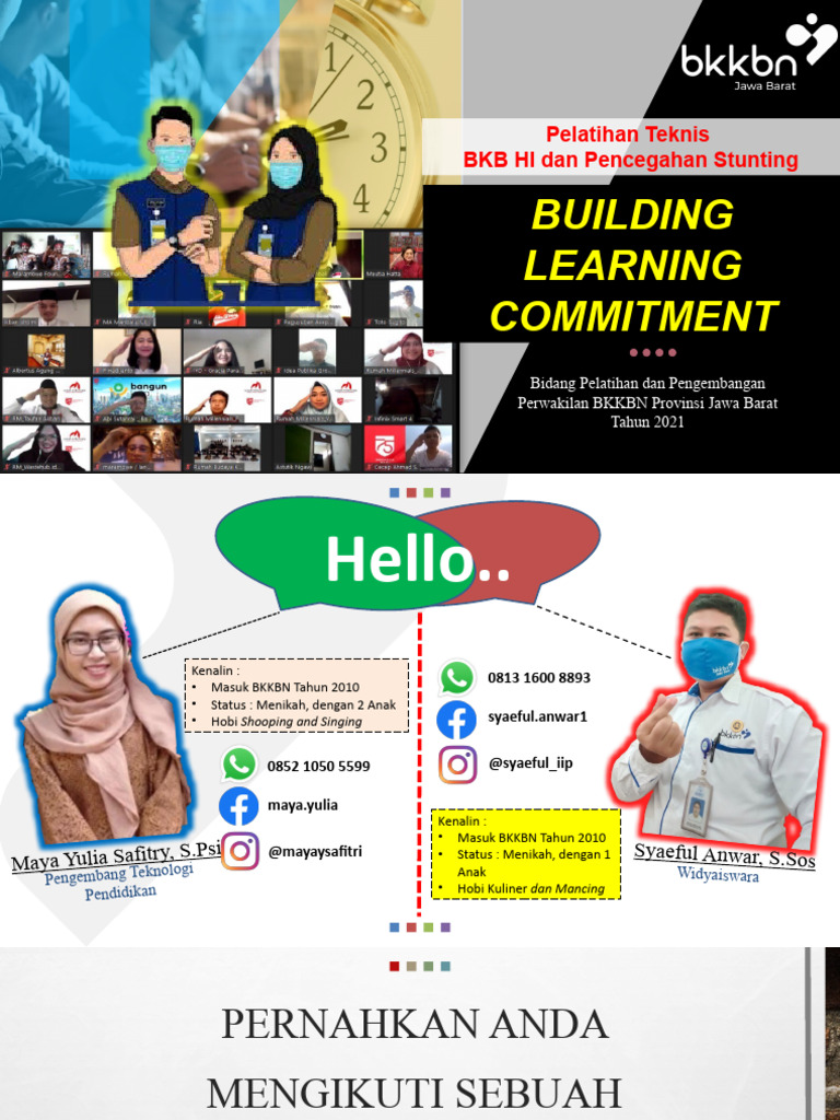 BLC Pelatihan BKB HI Cegah Stunting 2021 | PDF