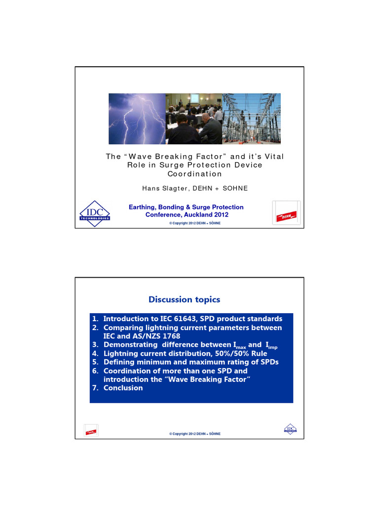 SPD Intro | PDF | Electrical Components | Electrical Equipment