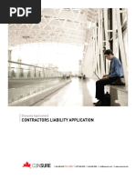 Kinsale Contractor Supplemental Application | PDF | Fraud | Insurance