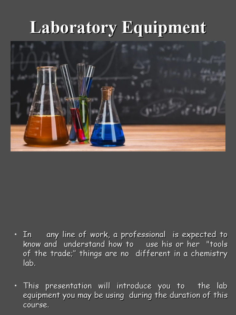 Lab Equipment | PDF | Chemistry