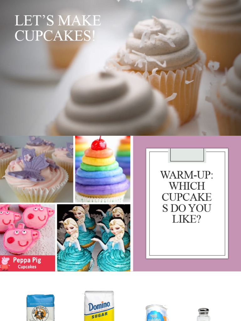 Making Cupcakes Pdf