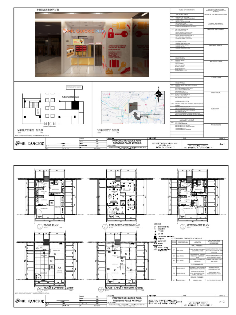 MQ Plus Robinsons Antipolo | PDF | Fire Sprinkler System ...