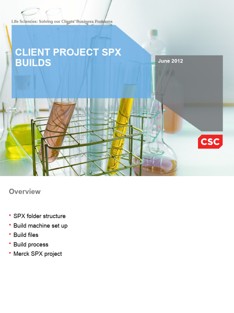 01-Jun-12 Client Project SPX Builds Presentation Slides | PDF ...
