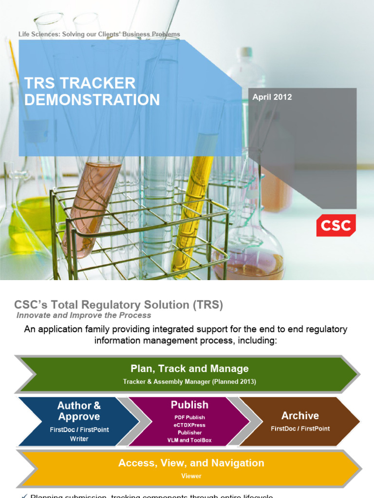 20-Apr-12 TRS Tracker Demo Presentation Slides | PDF | Computer File ...