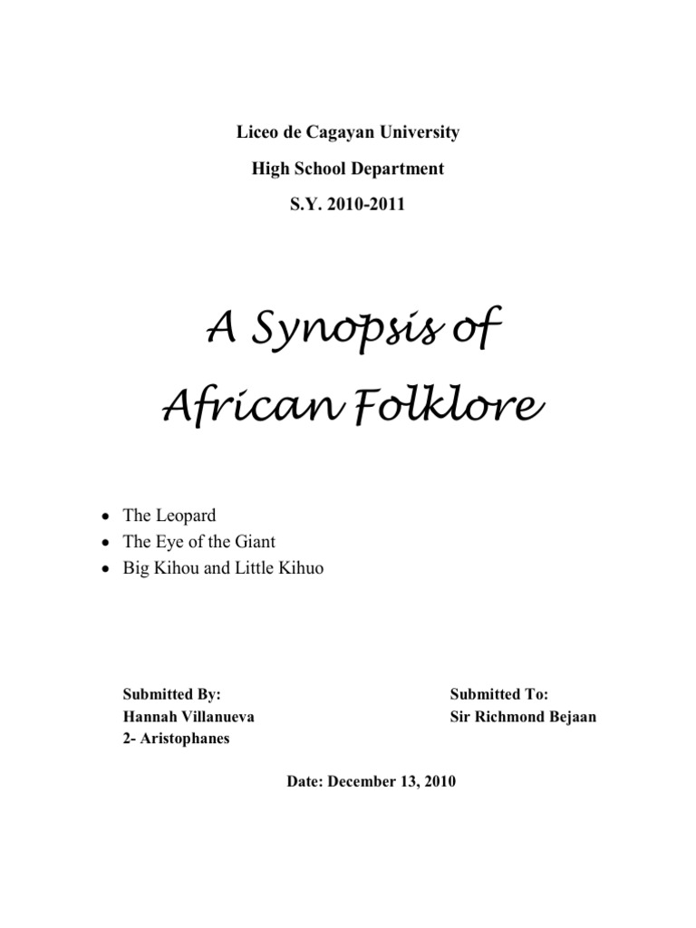 The Leopard Synopsis | PDF