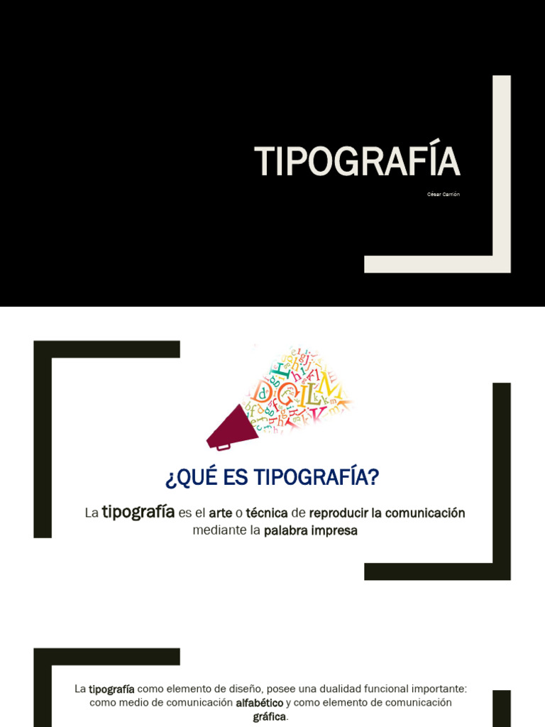 TIPOGRAFÍA | Descargar gratis PDF | Tipografía | Serif