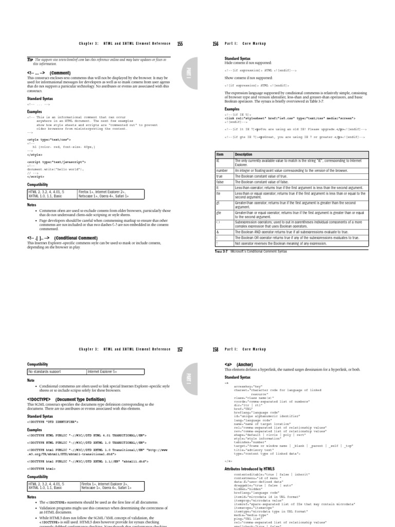 HTML & CSS - The Complete Reference, Fifth Edition (Complete Reference Series) | PDF | Html ...