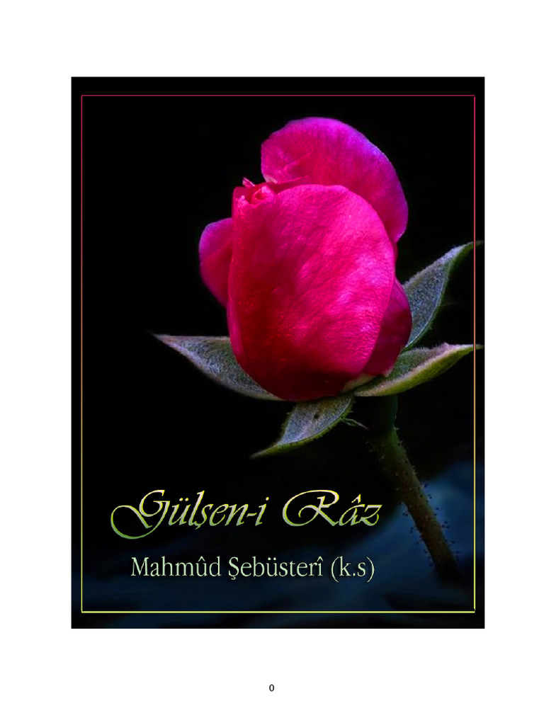 Gülşen-I Raz | PDF