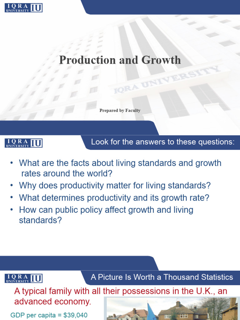 5 Production and Growth | Download Free PDF | Economic Growth ...