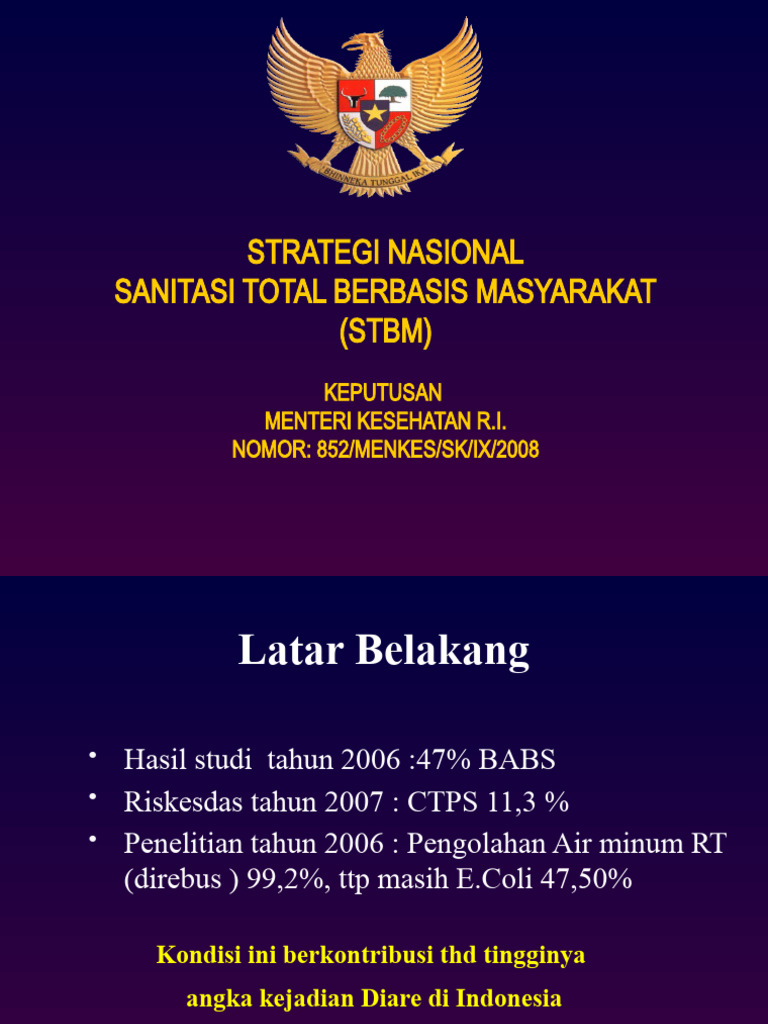 STBM Rejosari | PDF