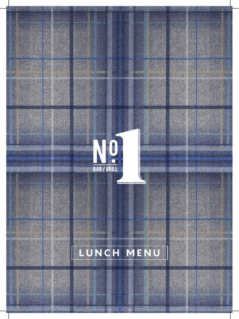 No1 Lunch Menu Jan20 | PDF | Hamburgers | French Fries