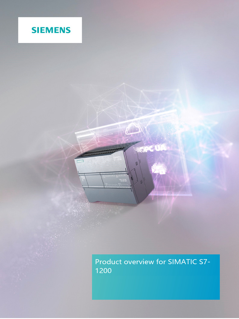 SIMATIC S7-1200 Product Overview | PDF | Electrical Connector | Computer Engineering