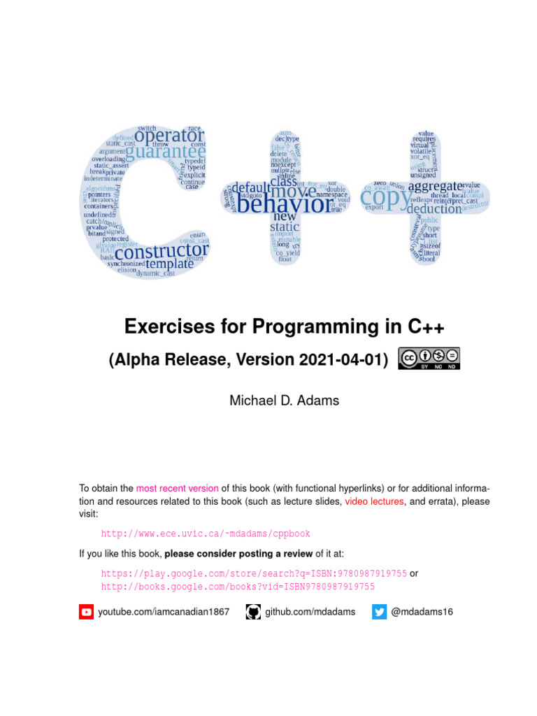 0991 Exercises For Programming in C | PDF