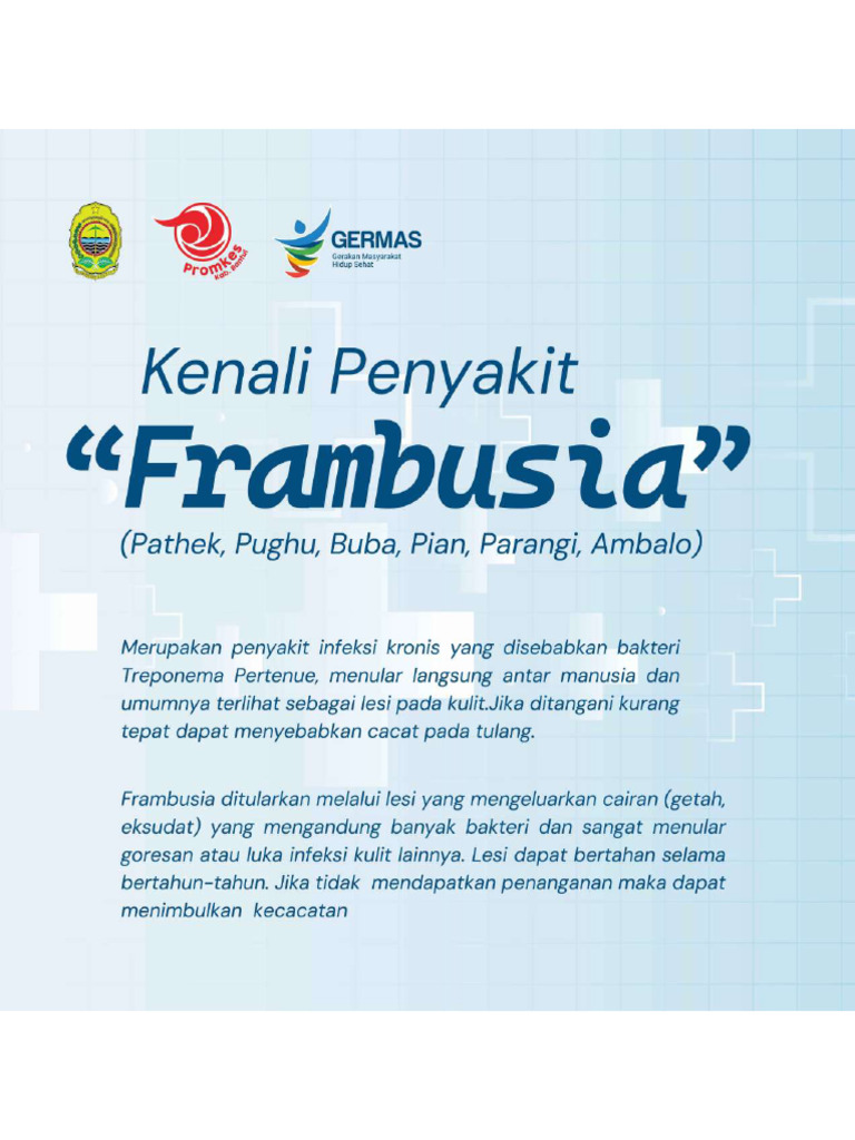 Kenali Penyakit Frambusia | PDF
