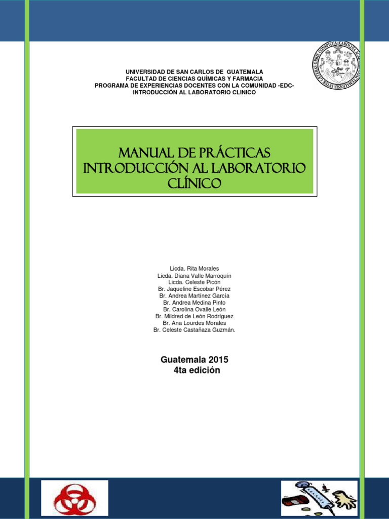 Manual Introductorio A Laboratorio | PDF | Sangre | Leucocito