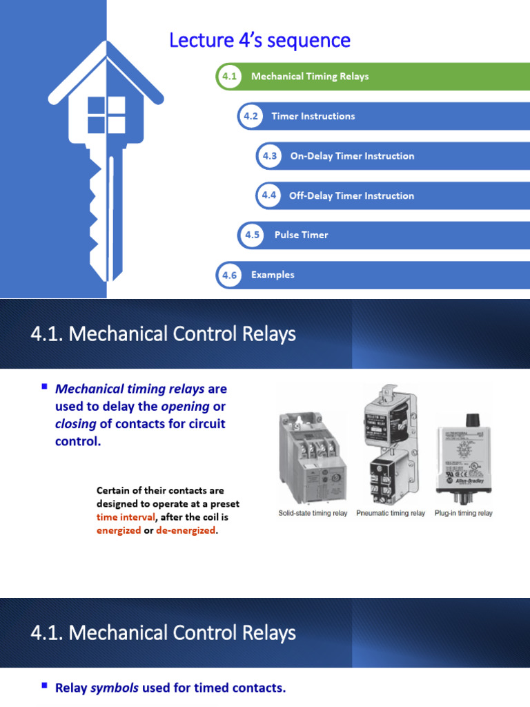 Chapter 4 - Programming Timers | PDF | Relay | Traffic Light Chapter 4 - Programming Timers | PDF | Relay | Traffic Light