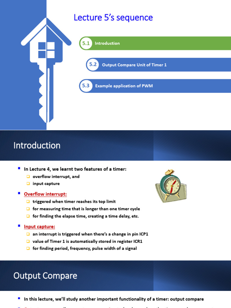 Lecture 5's Sequence: Review of C Programming | Download Free PDF | Timer | Information And ...