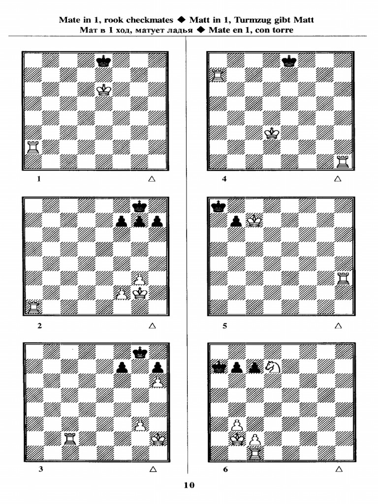 Chess School 1A Mate in One | PDF