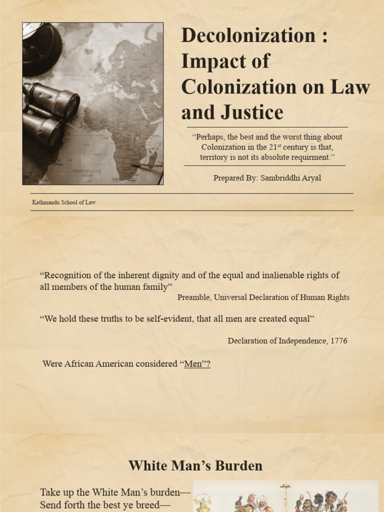 Decolonization Ppt Pdf Nepal British Empire