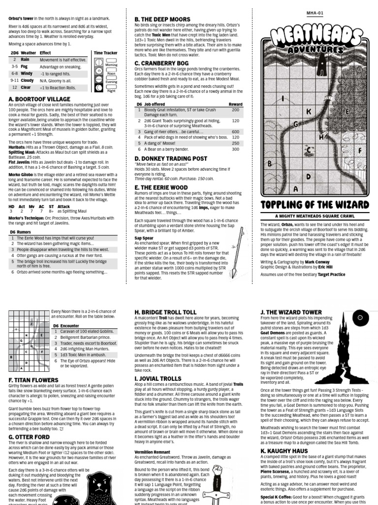 Meatheads - Toppling of The Wizard | PDF | Young Adult