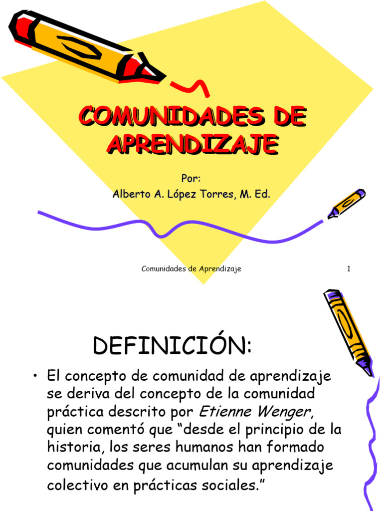 Comunidades de Aprendizaje | PDF | Aprendizaje | Enseñando