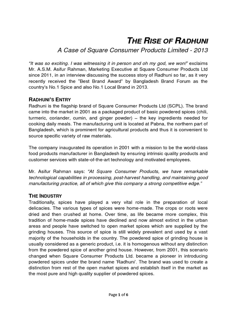 Final case | PDF | Pricing | Advertising