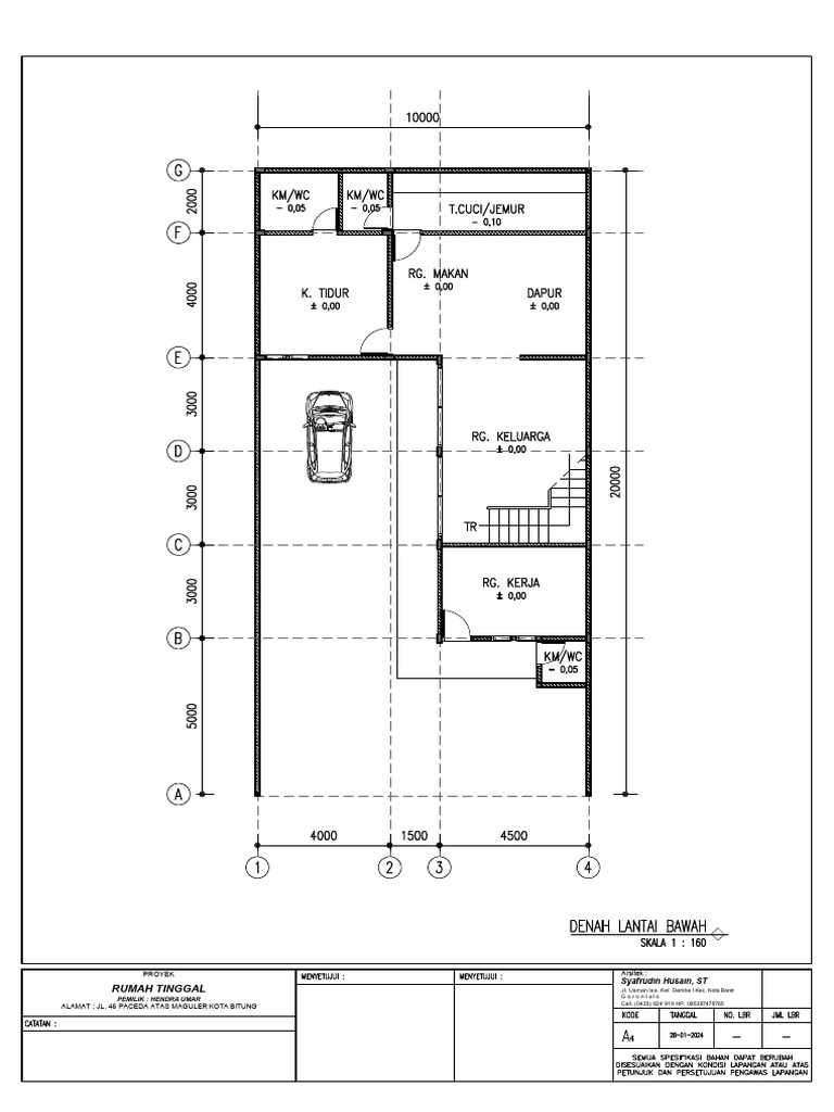 Hendra - Tahap1 | PDF