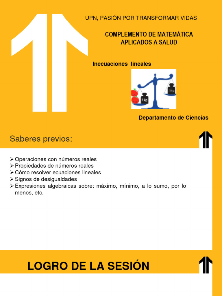 S08 - PPT - Inecuaciones Lineales | PDF | Desigualdad (Matemáticas) | Linealidad