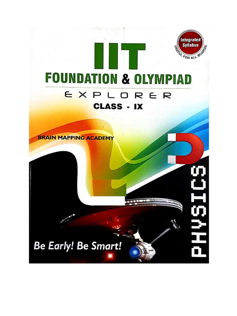 Bma Physics Class 9 Standard Ix Iit Jee Foundation and Olympiad Explorer Physics With Answers ...