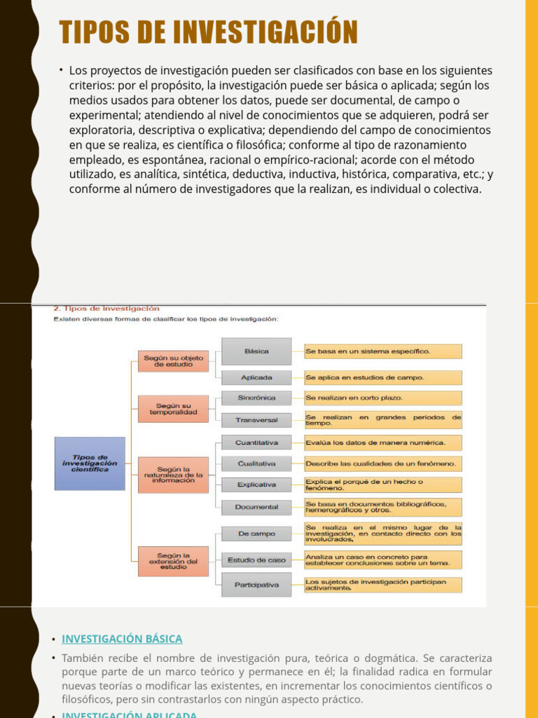 tipos de investigacion | PDF | Investigación cuantitativa | Teoría
