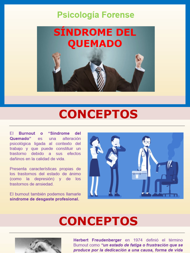 Sindrome Burnout | Descargar gratis PDF | Burnout ocupacional | Sicología Sindrome Burnout | Descargar gratis PDF | Burnout ocupacional | Sicología
