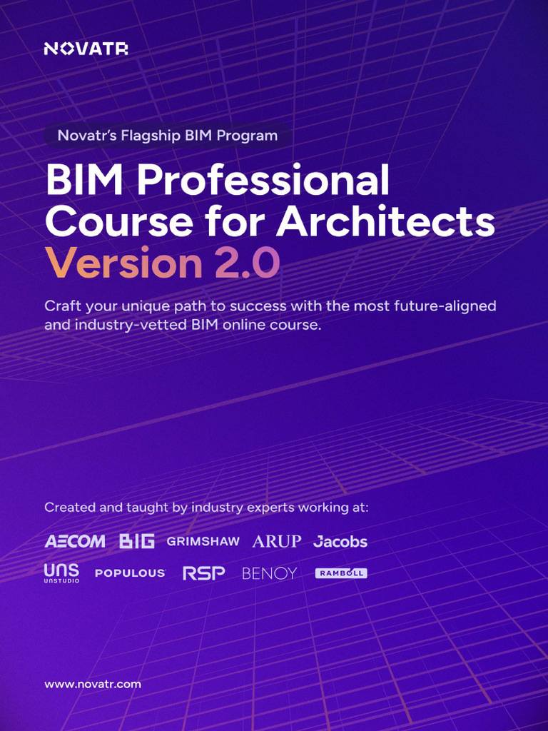 Bim Building Information Modelling Course Structure | PDF