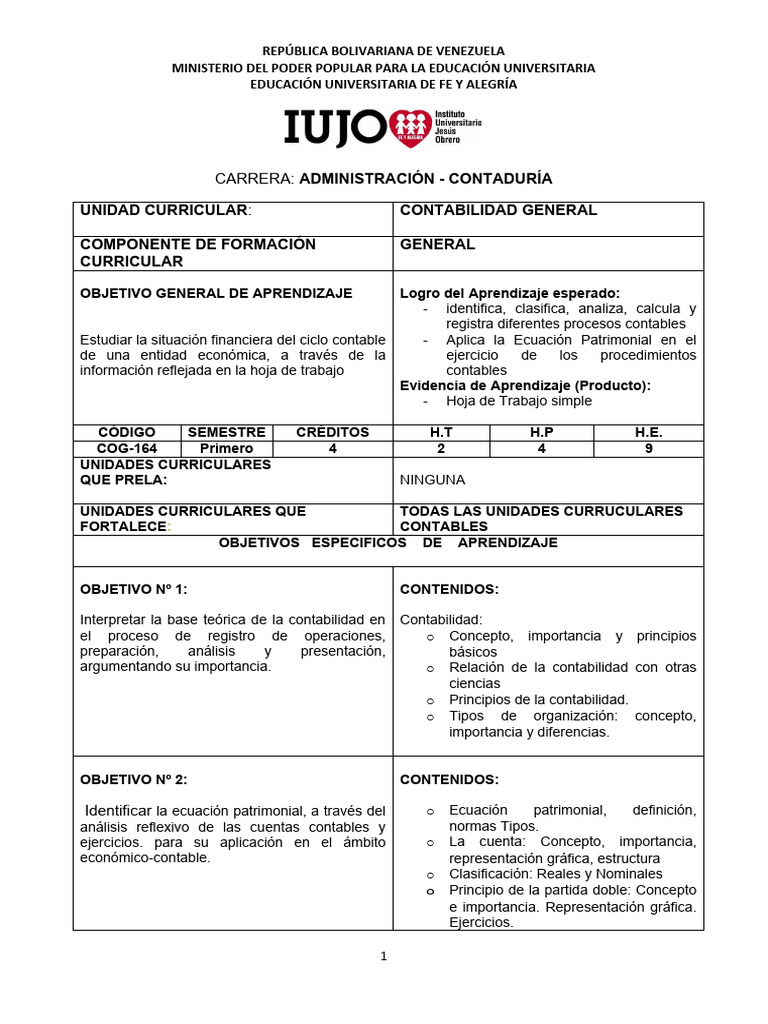 Contabilidad General: Aprendizaje y Práctica | PDF | Contabilidad