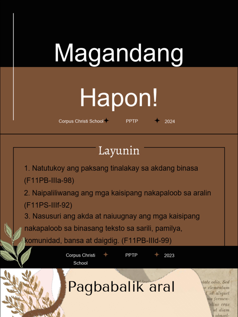 Teoryang Realismo at Naturalismo | PDF