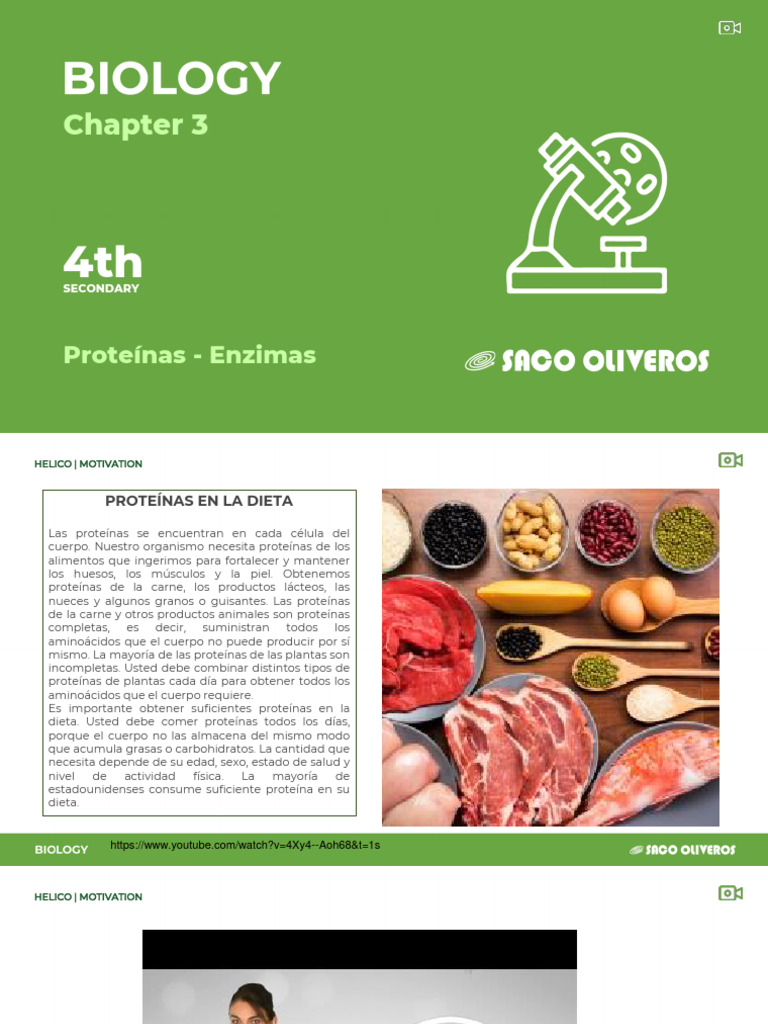 Tomoi Bio 4to Cap3 | PDF | Proteínas | Enzima