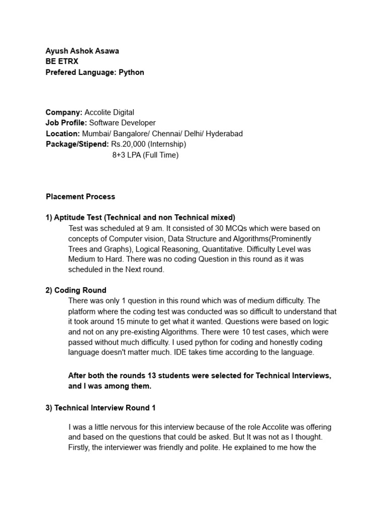 Ayush Asawa Be Etrx Pdf Method Computer Programming Computer Programming