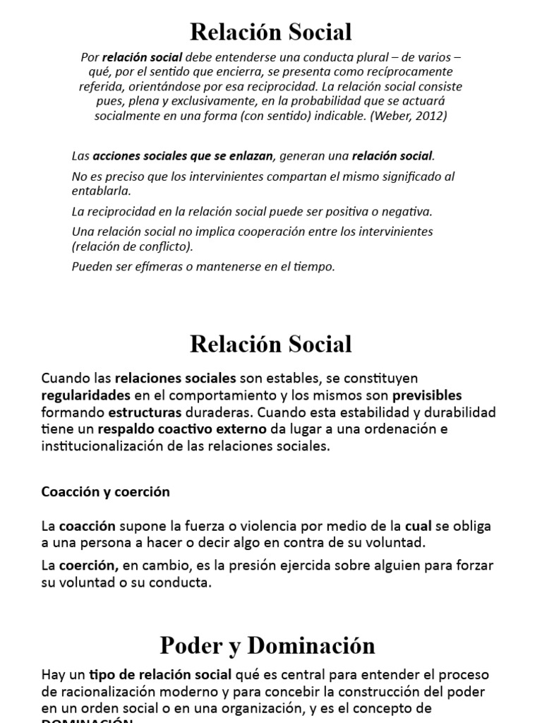 Relación Social | Descargar gratis PDF | Educación en artes liberales ...