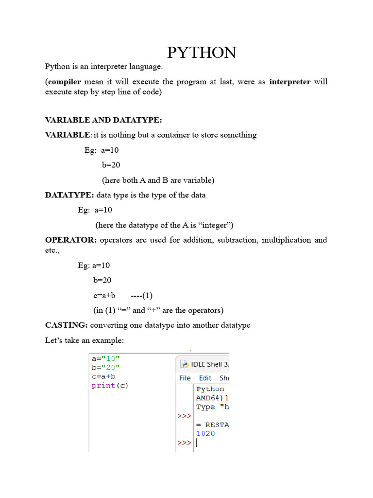 python | PDF | Constructor (Object Oriented Programming) | Programming python | PDF | Constructor (Object Oriented Programming) | Programming