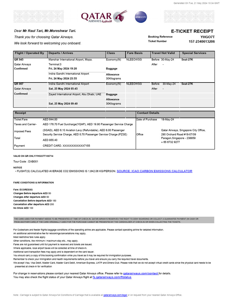 Plane Ticket Template 25 | PDF | Debit Card | Visa Inc.