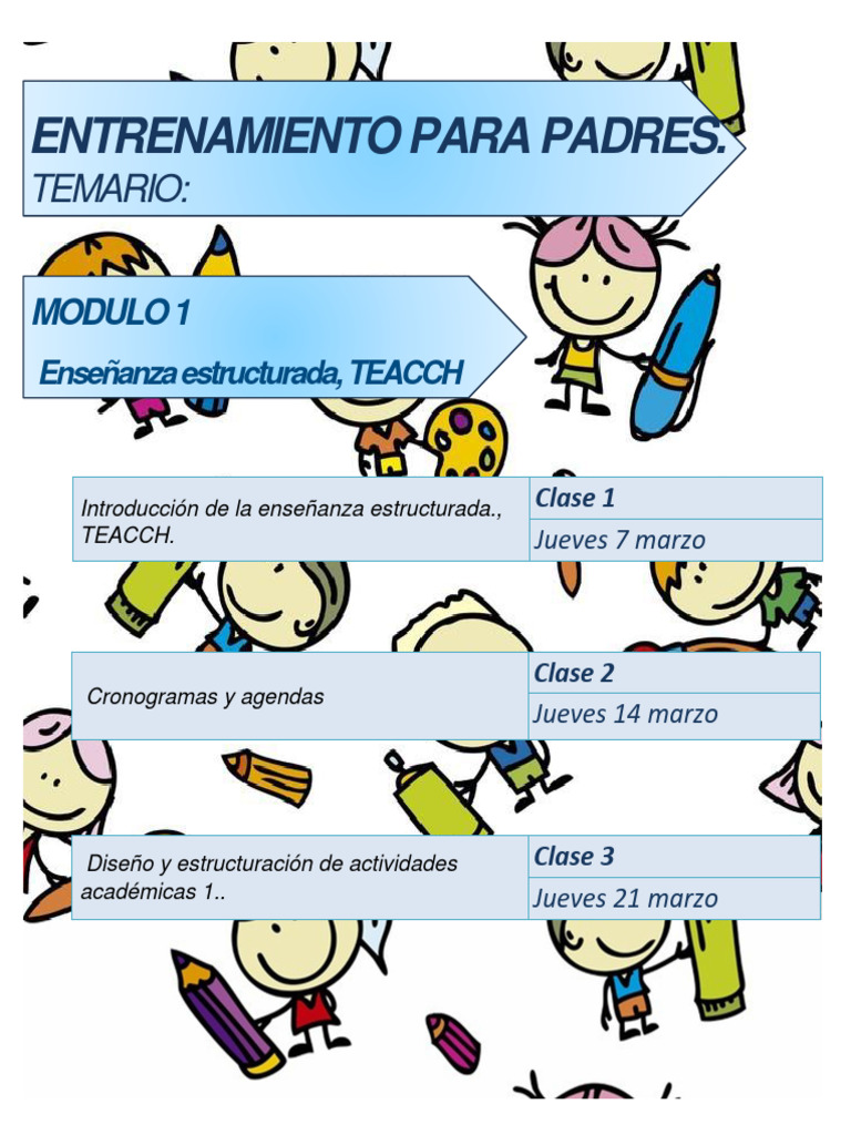 Entrenamiento Padres | PDF | Aprendizaje