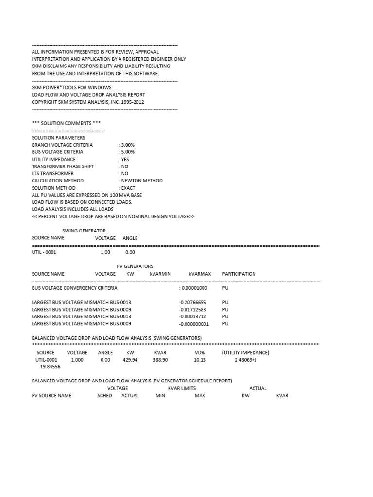 VOLTAGE DROP CALCULATION | PDF | Power Engineering | Physical Quantities