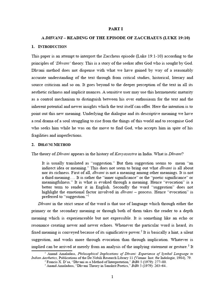 Dhvani Method | PDF | Jesus | Disciple (Christianity)