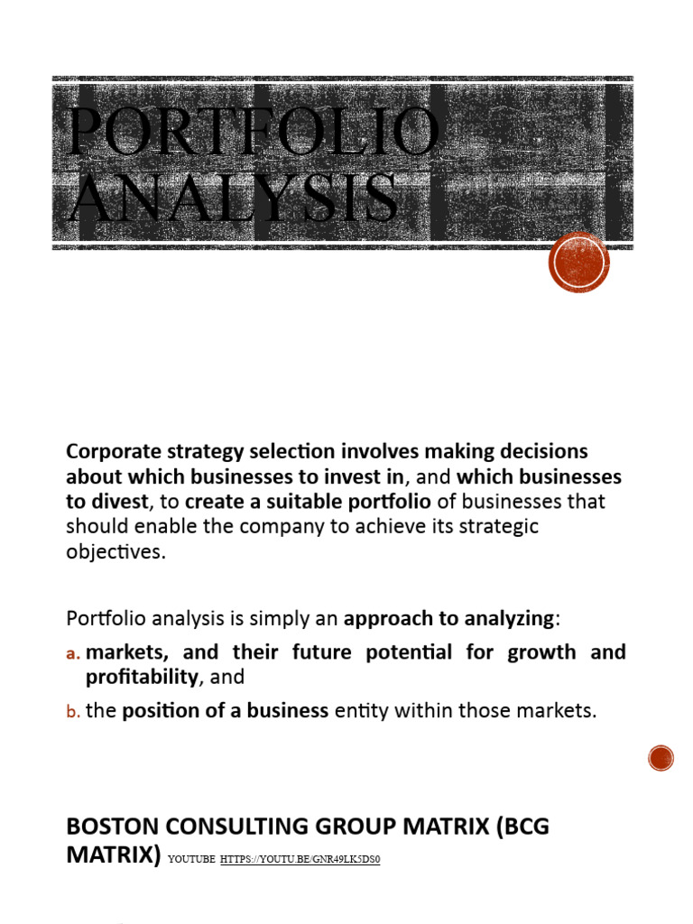 Portfolio Analysis | PDF | Economies | Financial Economics