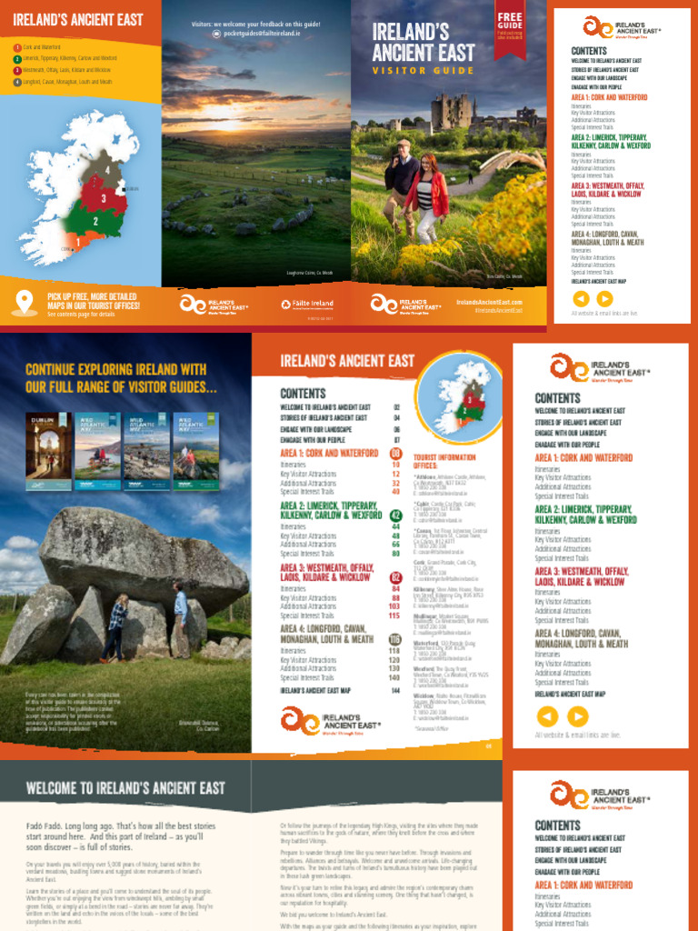 Ireland's Ancient East Visitor Guide | PDF | Ireland