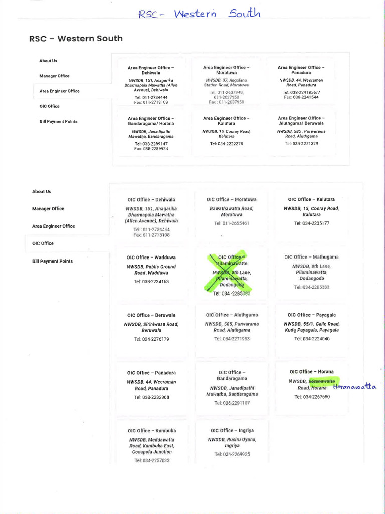 RSC WS | PDF