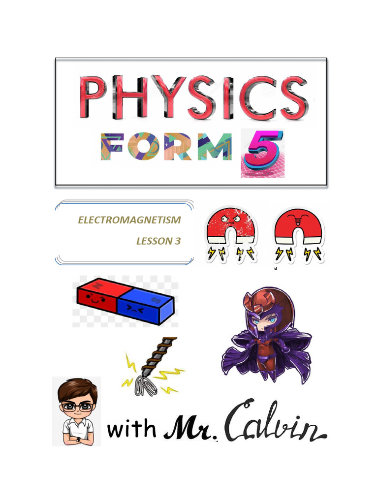 Phy F5 - Electromagnetism 3 | PDF | Electromagnetic Induction ...