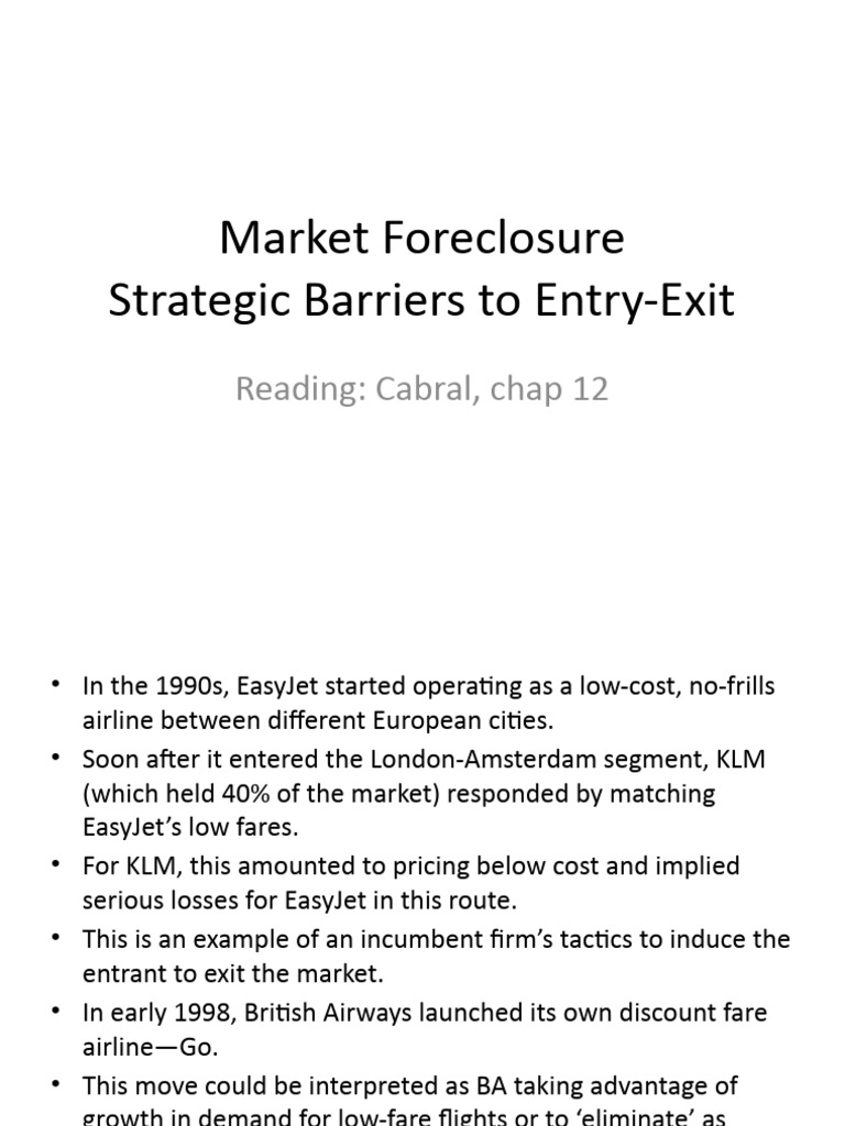 Barriers_to_entry_2024 | Download Free PDF | Profit (Economics) | Monopoly