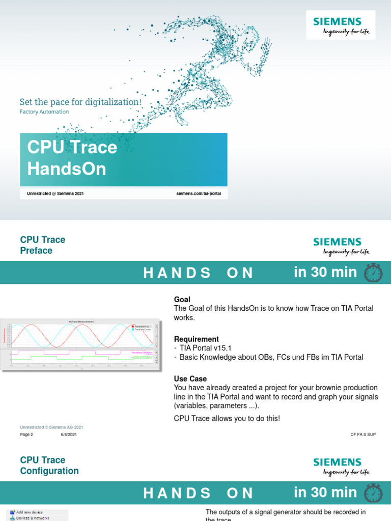 EN CPUTrace HandsOn | Download Free PDF | Central Processing Unit | Computer Science