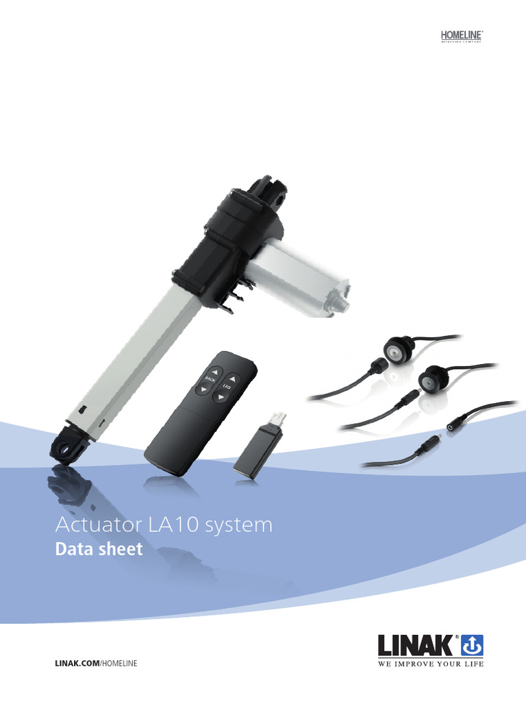 Linear Actuator La10 System Data Sheet Eng | Download Free PDF ...