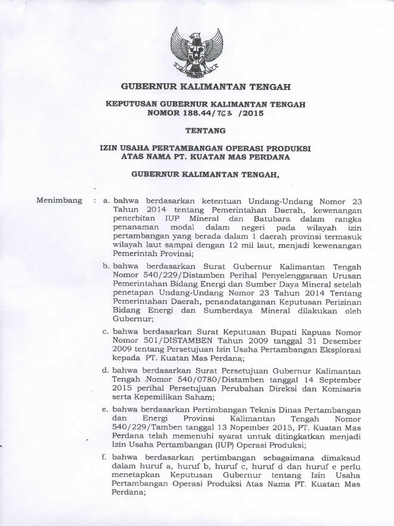 IUP OP Kuantan Mas Perdana | PDF